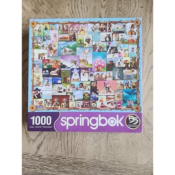 Springbok | Games | Springbok Puzzle Animal Quackers 00 Pieces Dogs And ...